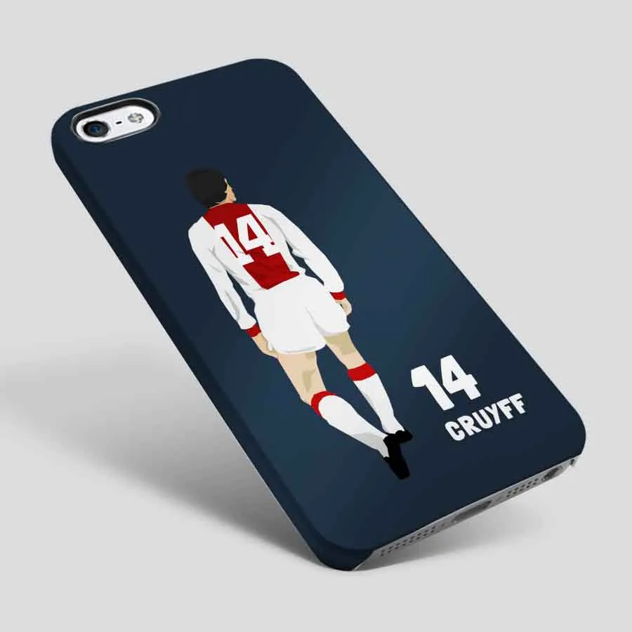 Johan Cruyff - Ajax Retro football iPhone Samsung Football Phone Case